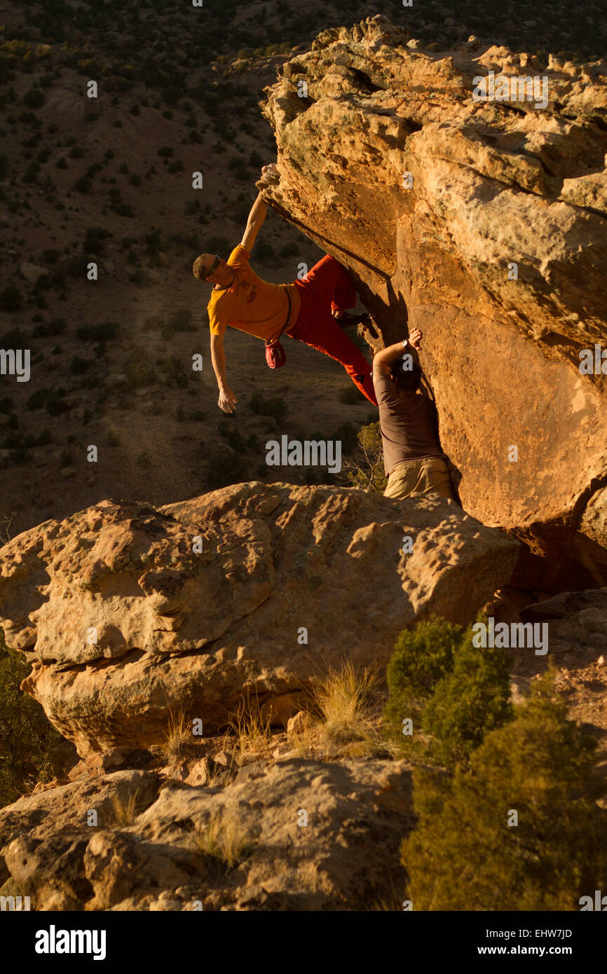 Rock climbing fall hi-res stock photography and images - Alamy