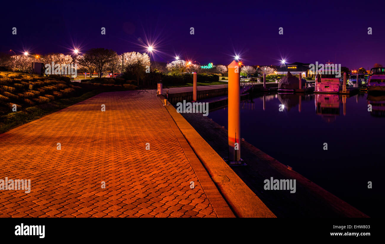 Chesapeake bay bridge night hi-res stock photography and images - Alamy