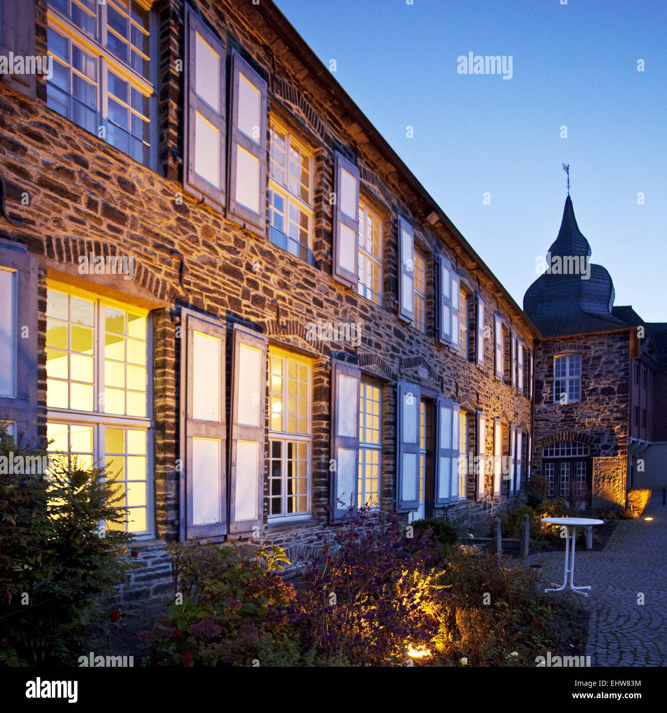 The Holtzbrinck castle in Altena, Germany Stock Photo - Alamy