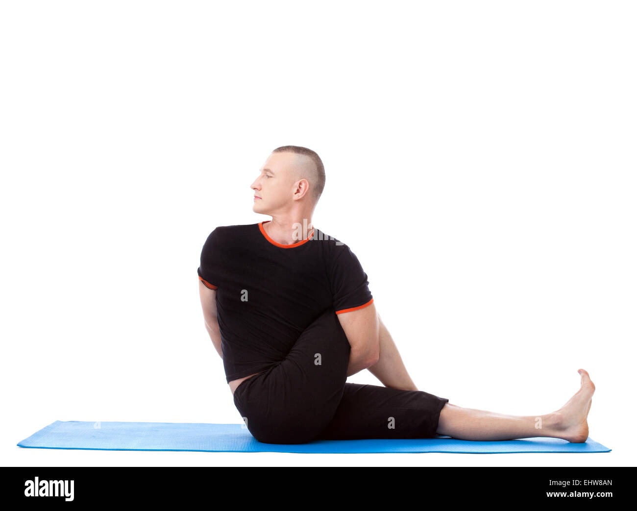 Flexible man hi-res stock photography and images - Alamy