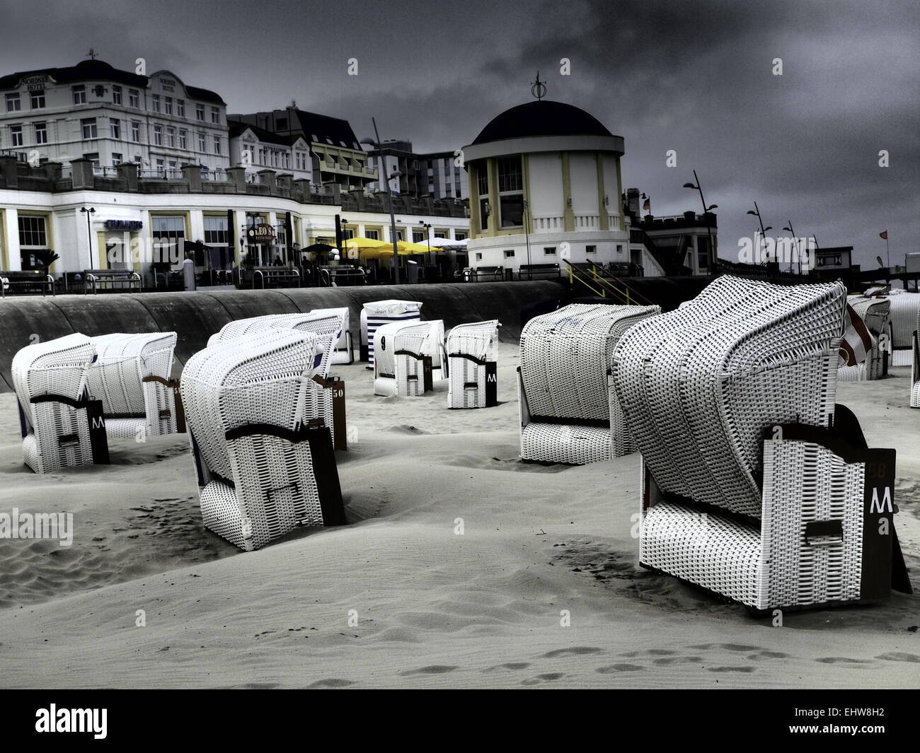 Borkum beach hi-res stock photography and images - Alamy