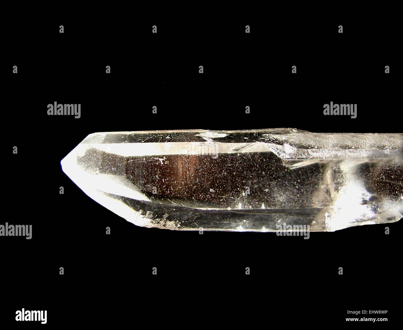 Transparent quartz crystal hi-res stock photography and images - Alamy