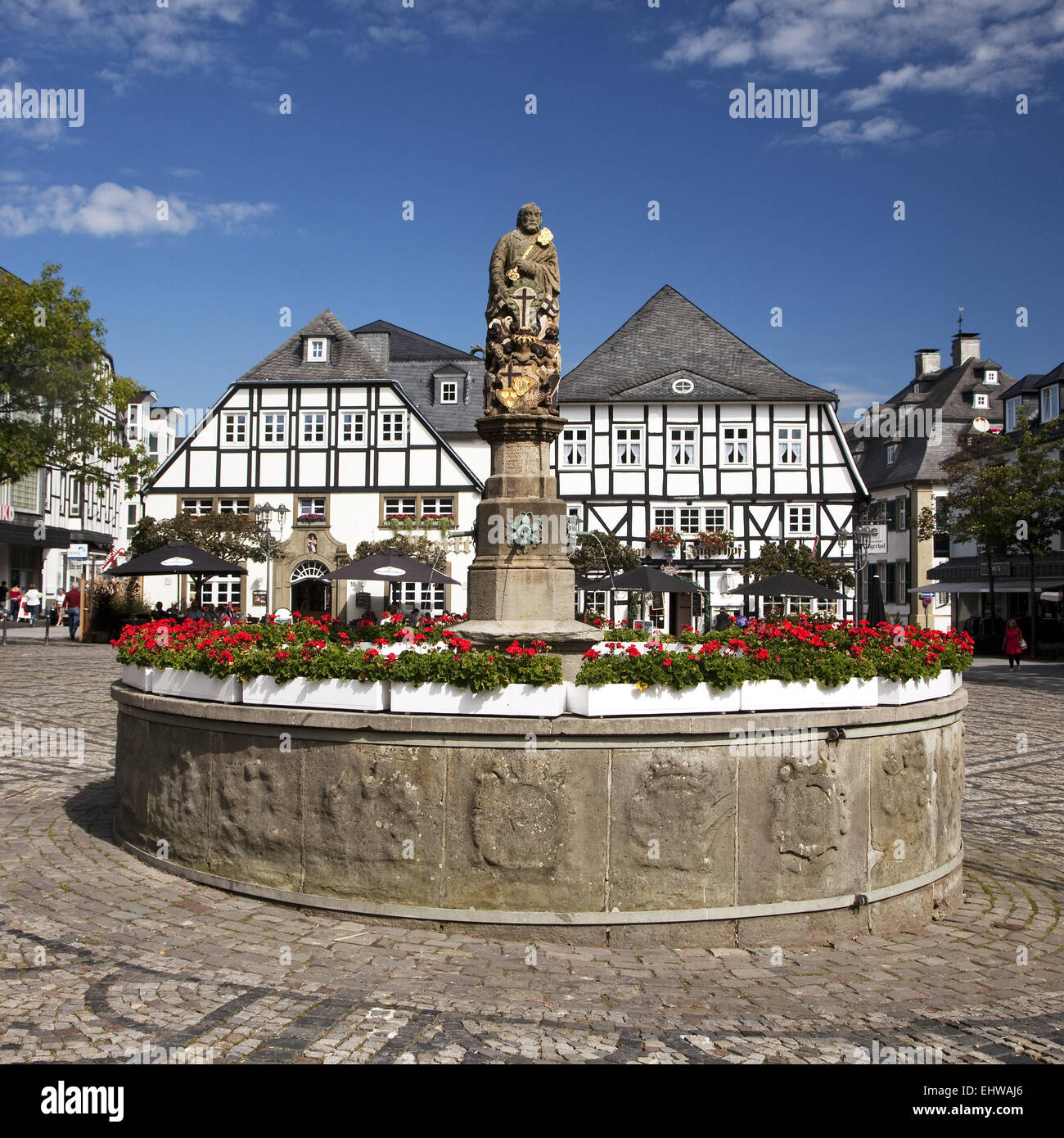 Cityscape brilon in sauerland region hi-res stock photography and ...