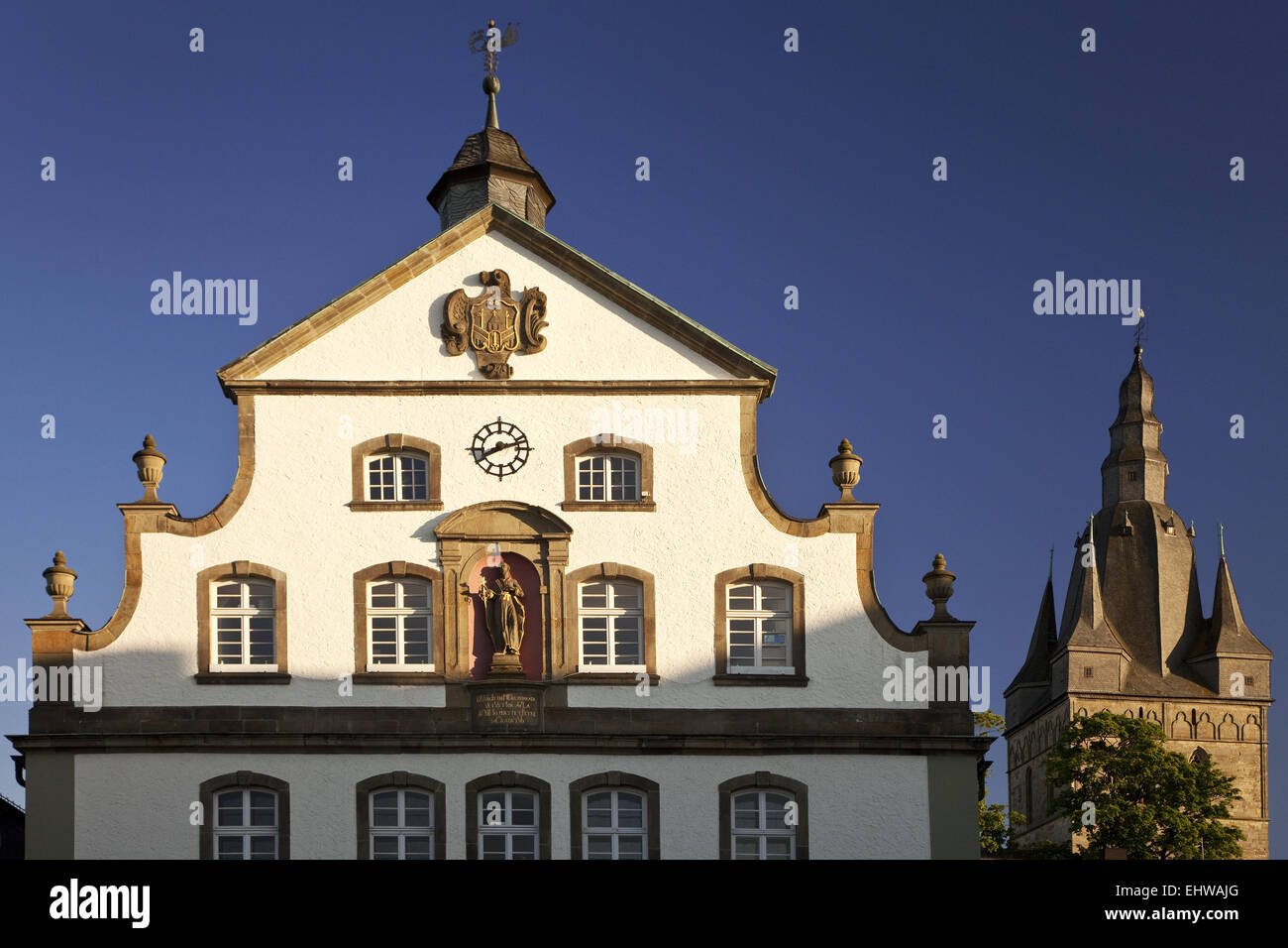 Cityscape of Brilon in the Sauerland region Stock Photo - Alamy