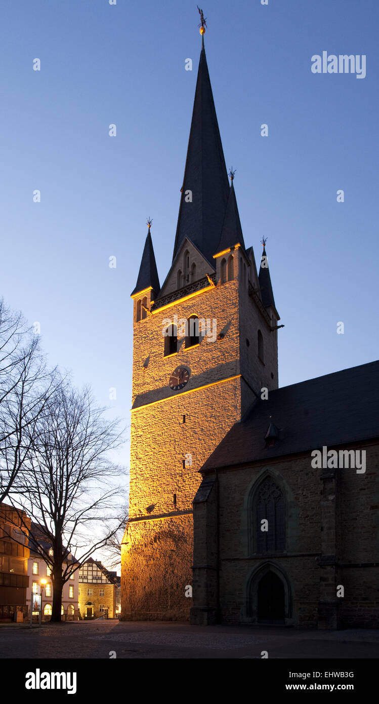 The Saint Vincent Church in Menden, Germany Stock Photo - Alamy