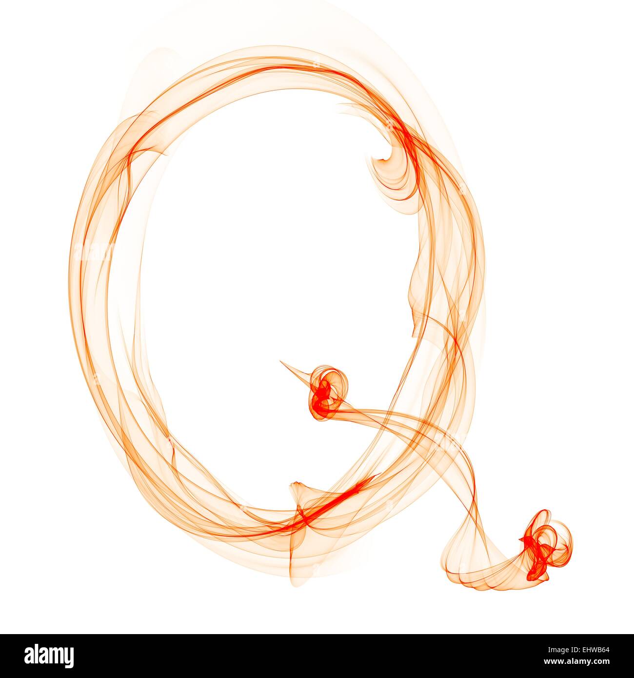 letter made of fire Stock Photo - Alamy