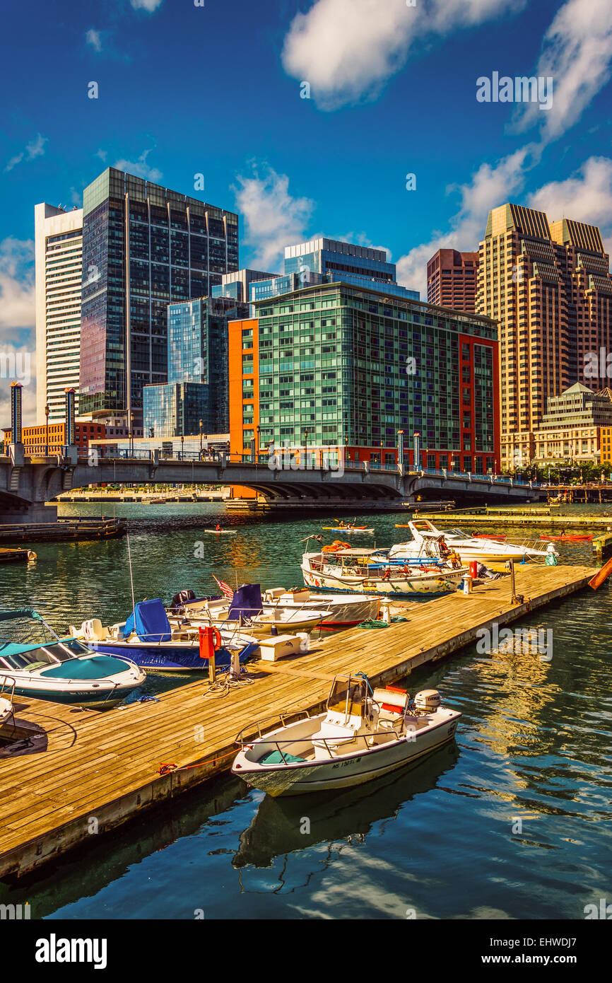 Boston waterfront docks hi-res stock photography and images - Alamy