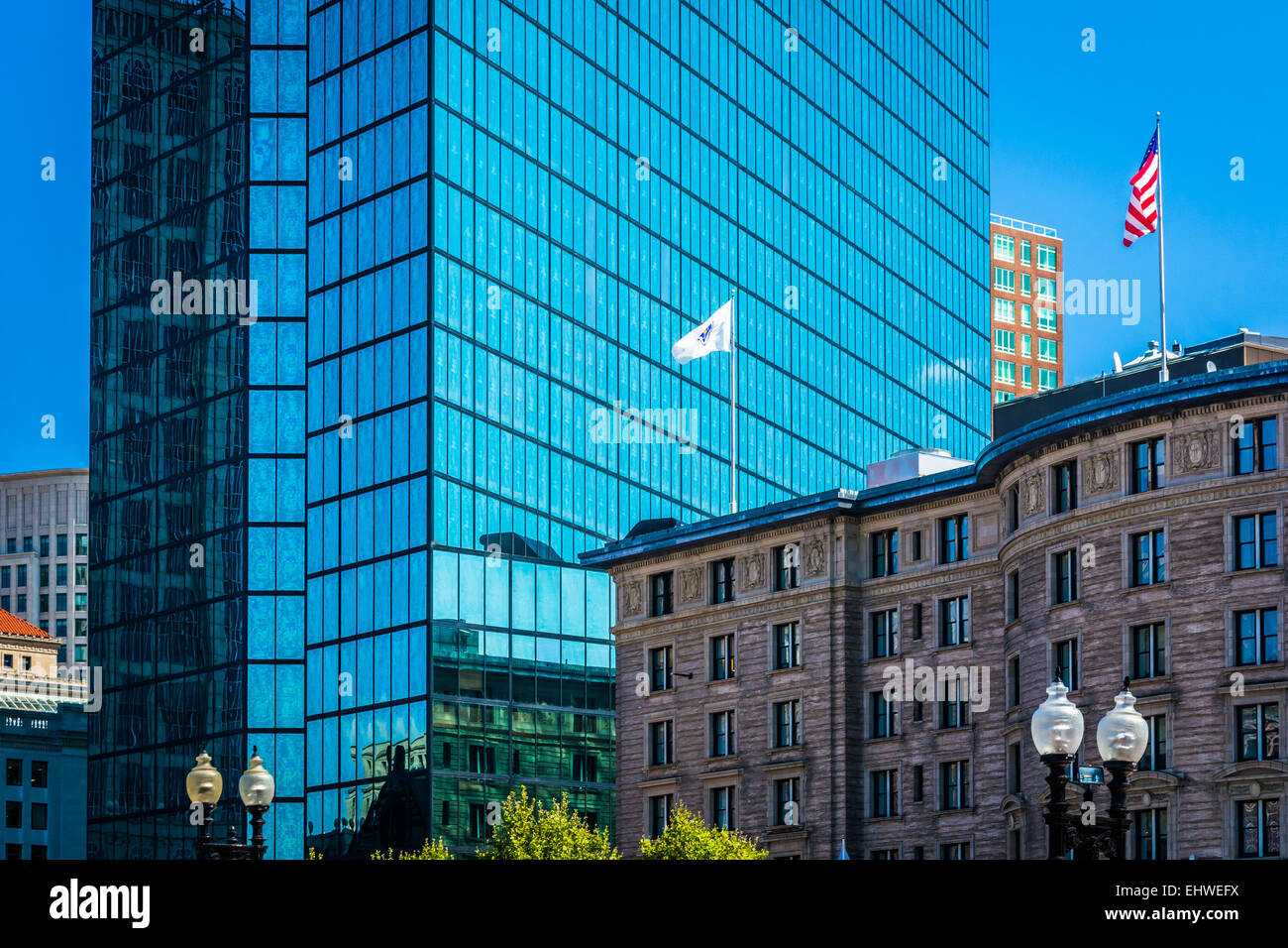 Buildings at Copley Square, in Boston, Massachusetts Stock Photo - Alamy