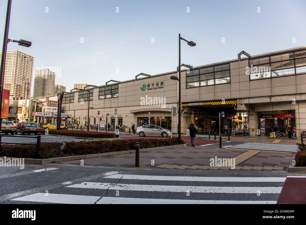 JR Minamisenju station,Arakawa-Ku,Tokyo,Japan Stock Photo - Alamy