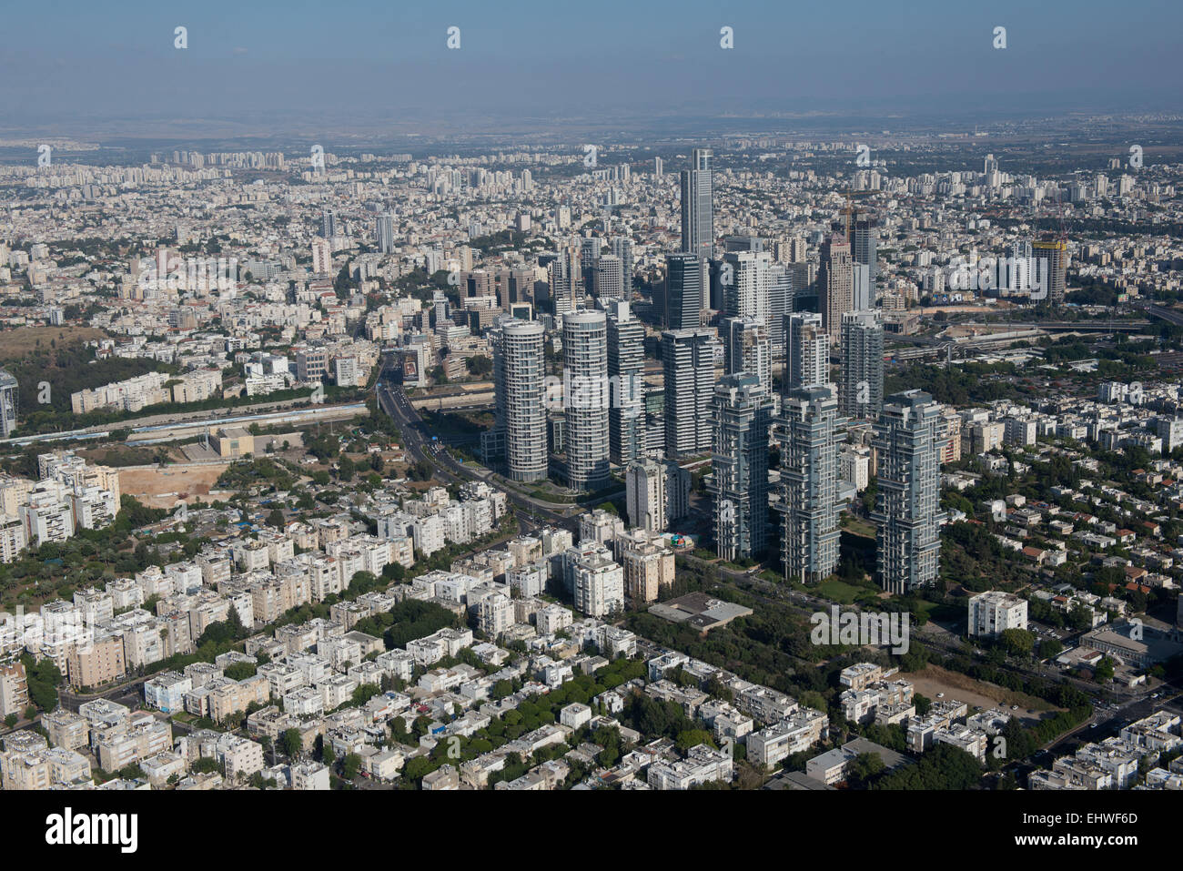 Modern highrises, Tel Aviv, Israel Stock Photo - Alamy