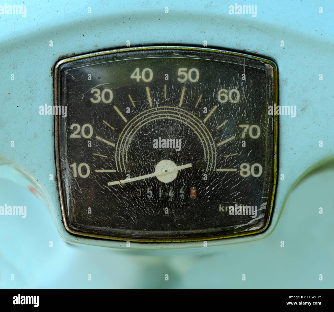 A Grungy Speedometer Stock Photo - Alamy