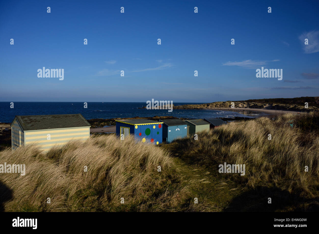 Hopeman beach hi-res stock photography and images - Alamy
