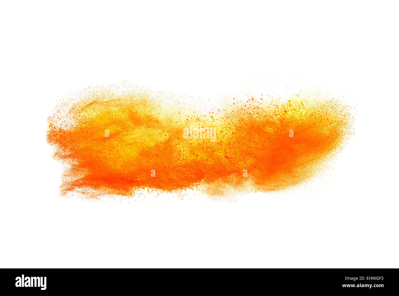 Colored powder isolated on white background Stock Photo - Alamy