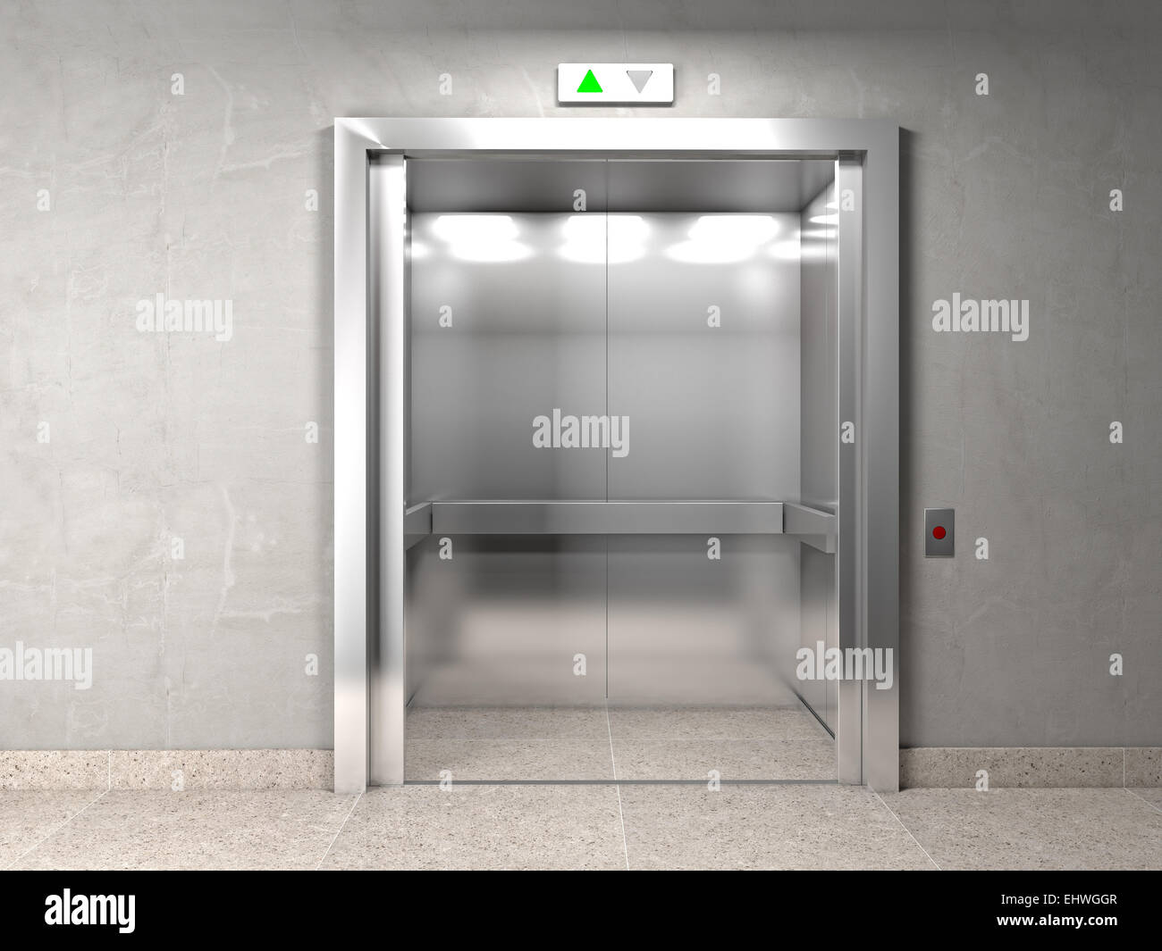 classic elevator and indoor background Stock Photo - Alamy