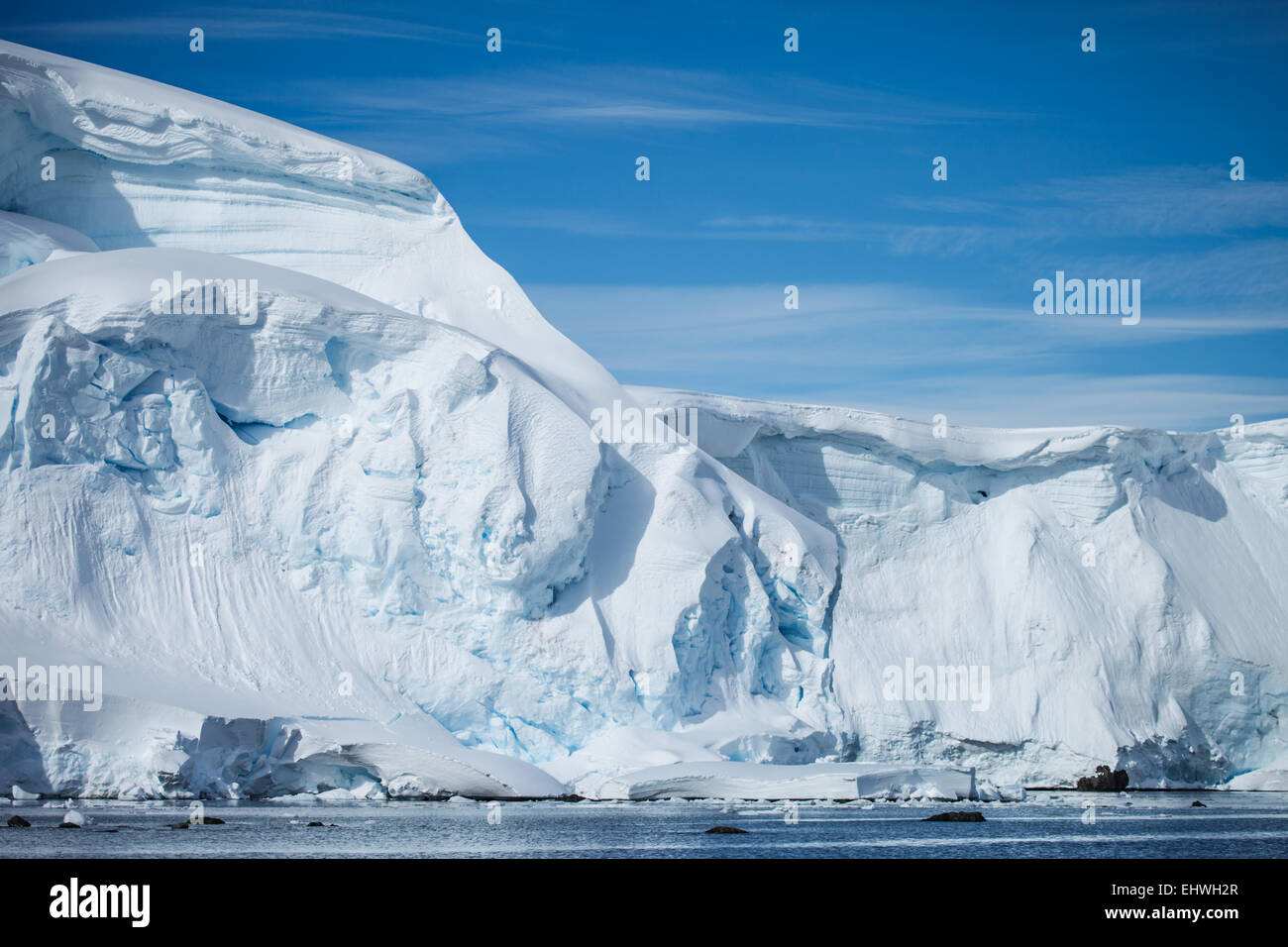 ice burgs in antarctica Stock Photo - Alamy