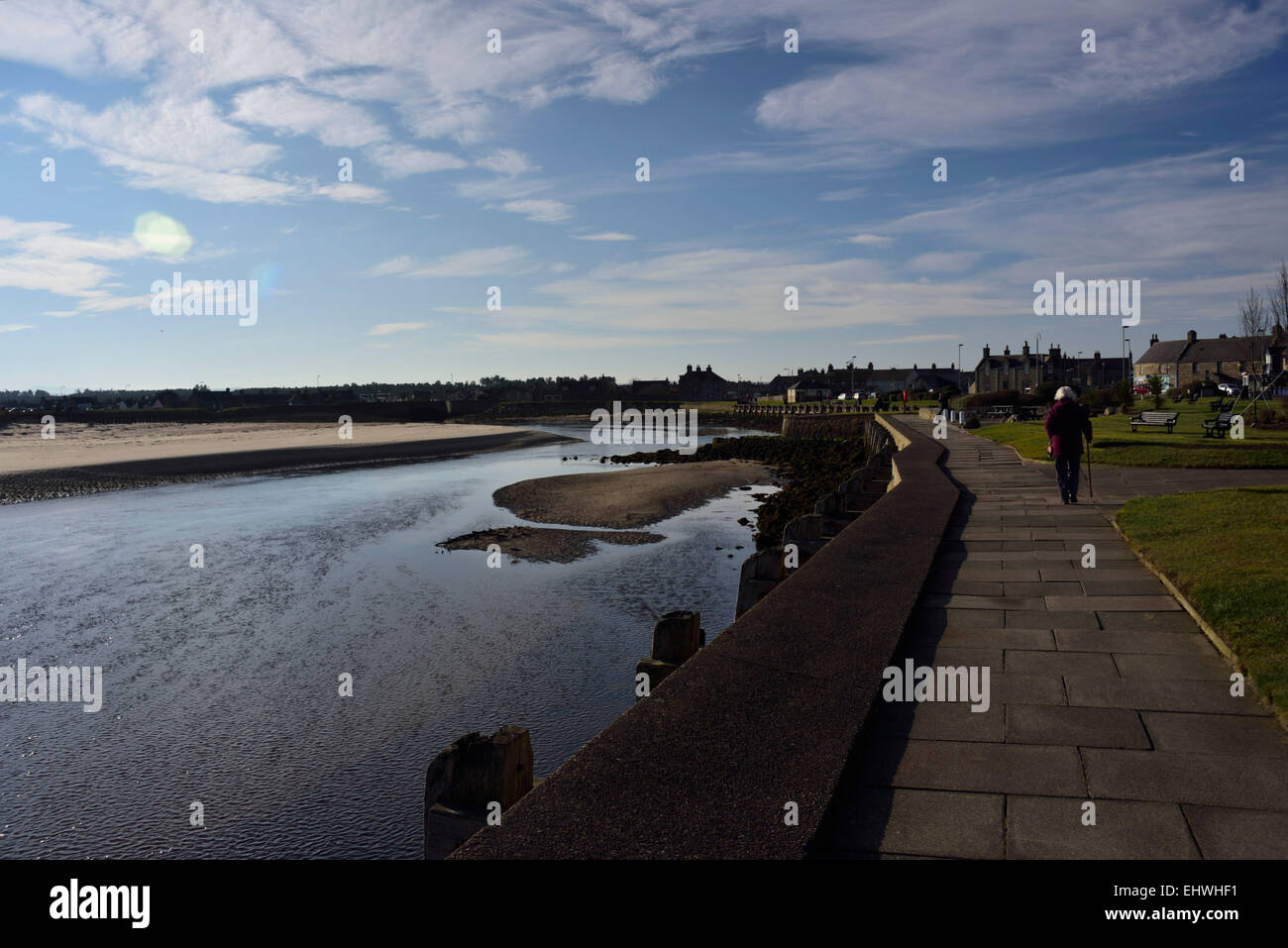River lossie estuary river lossie hi-res stock photography and images ...