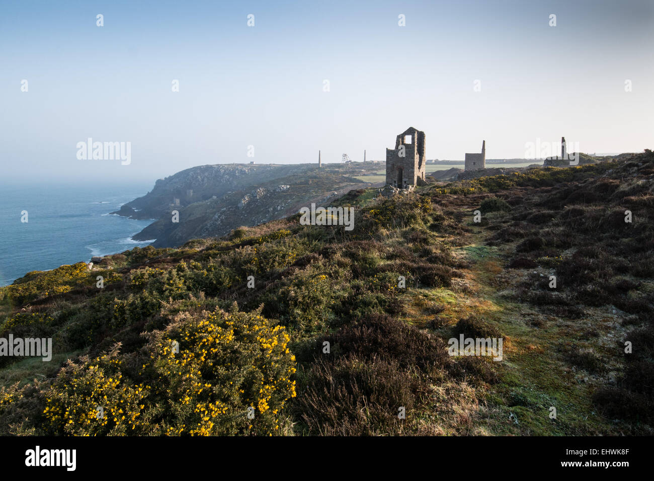 Botallack cornwall and poldark hi-res stock photography and images - Alamy