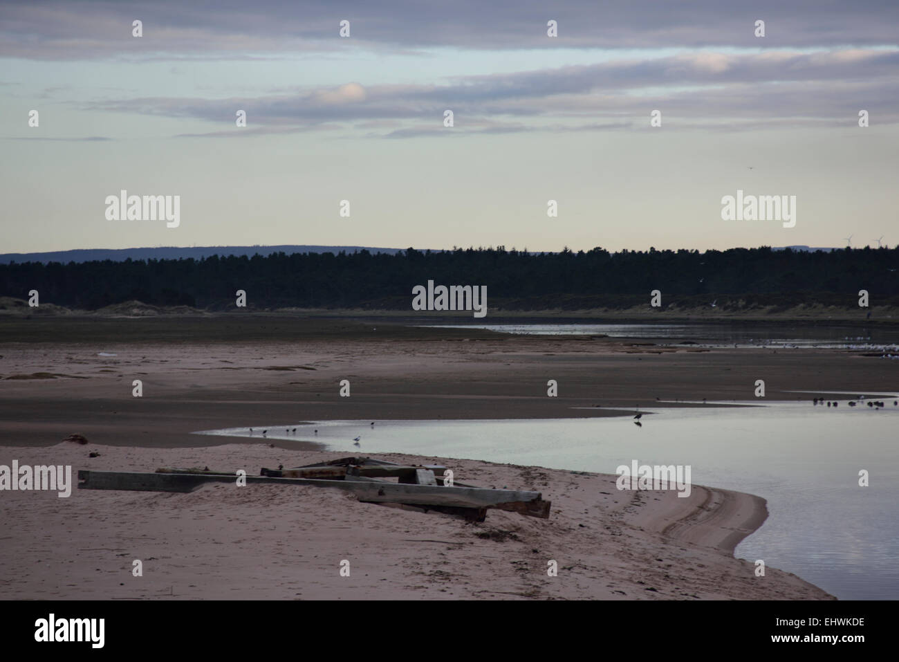 River lossie estuary river lossie hi-res stock photography and images ...