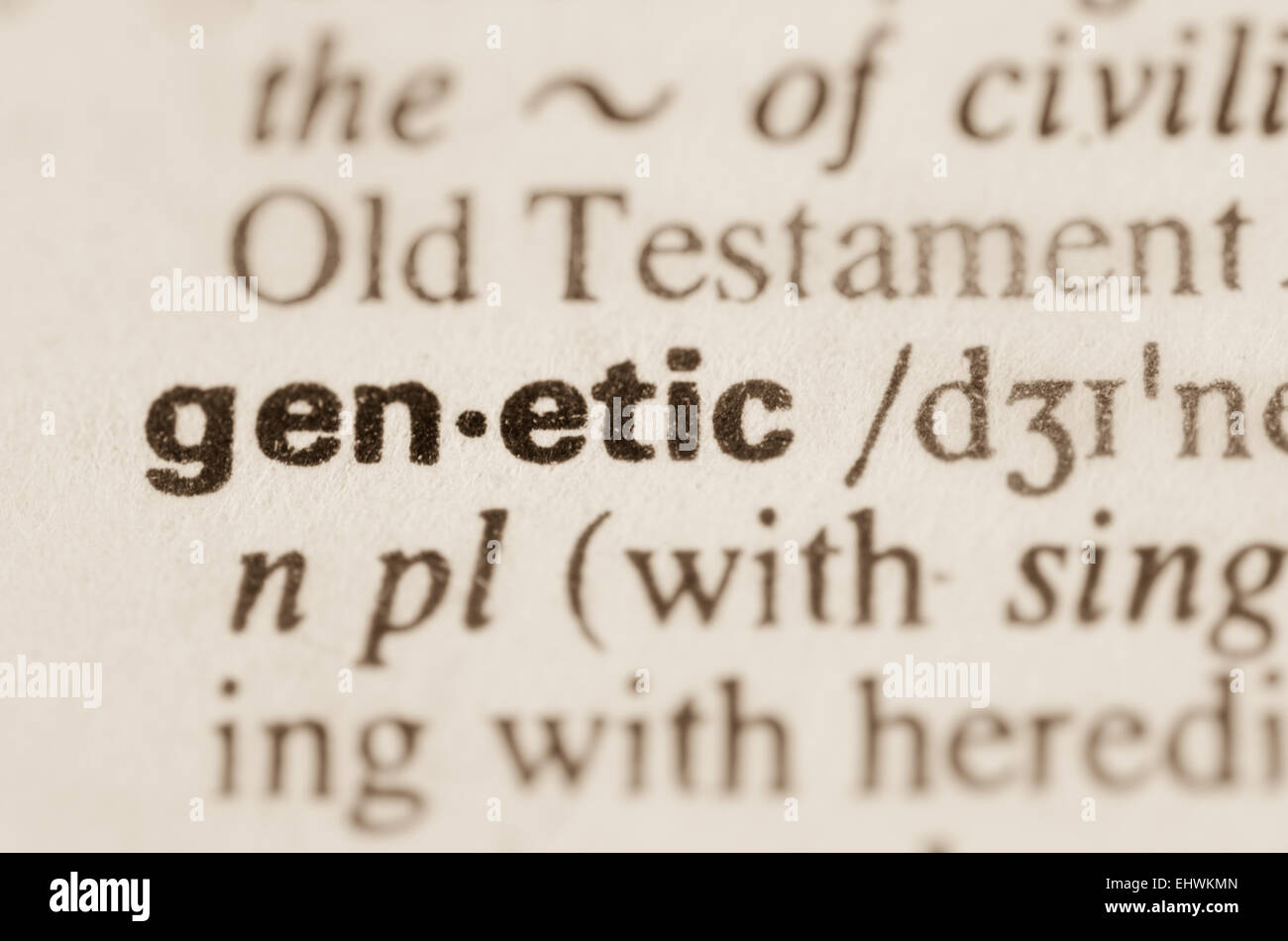 Genetic word hi-res stock photography and images - Alamy
