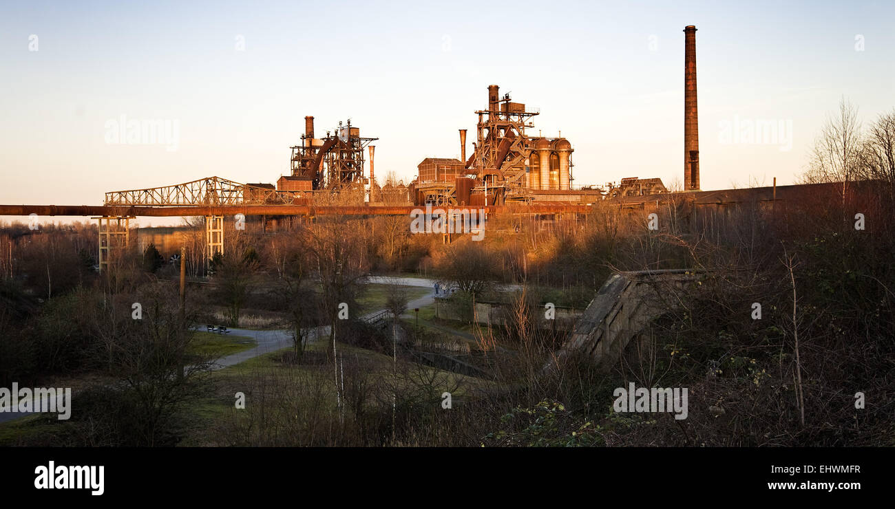 Landschaftspark duisburg nord view hi-res stock photography and images ...