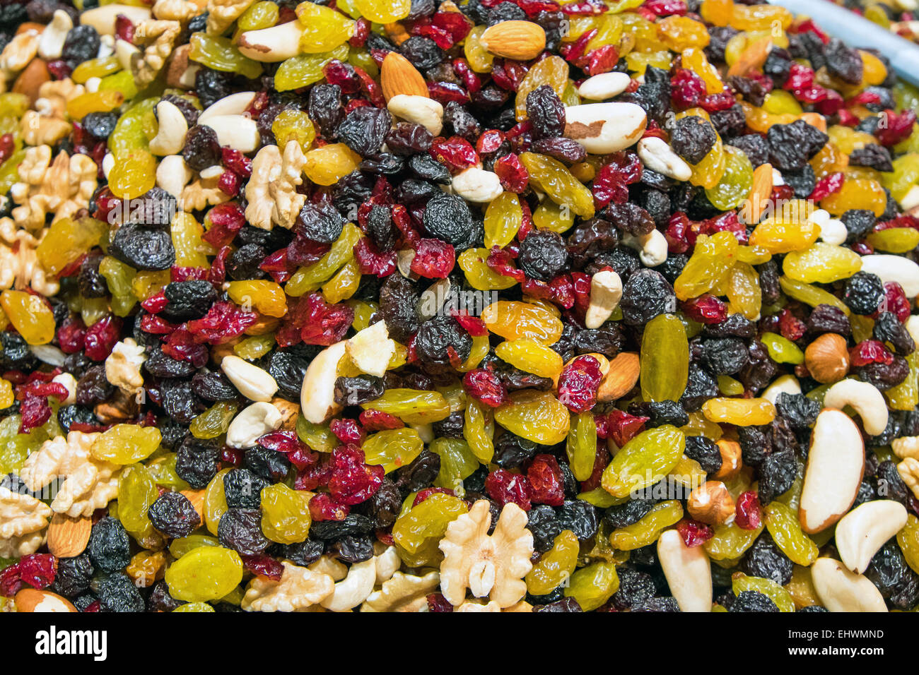 Colourful dried fruits Stock Photo - Alamy