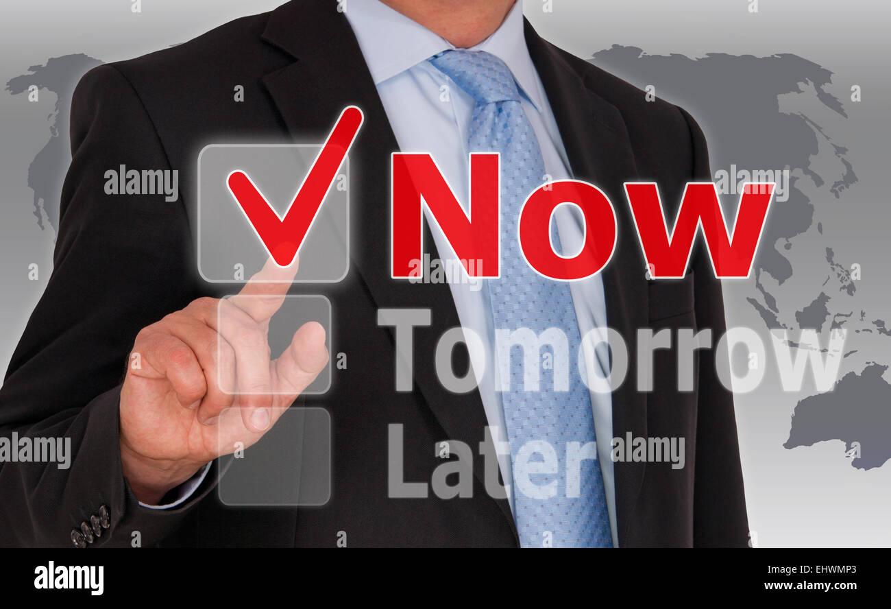 Do it Now - Business Concept Stock Photo - Alamy