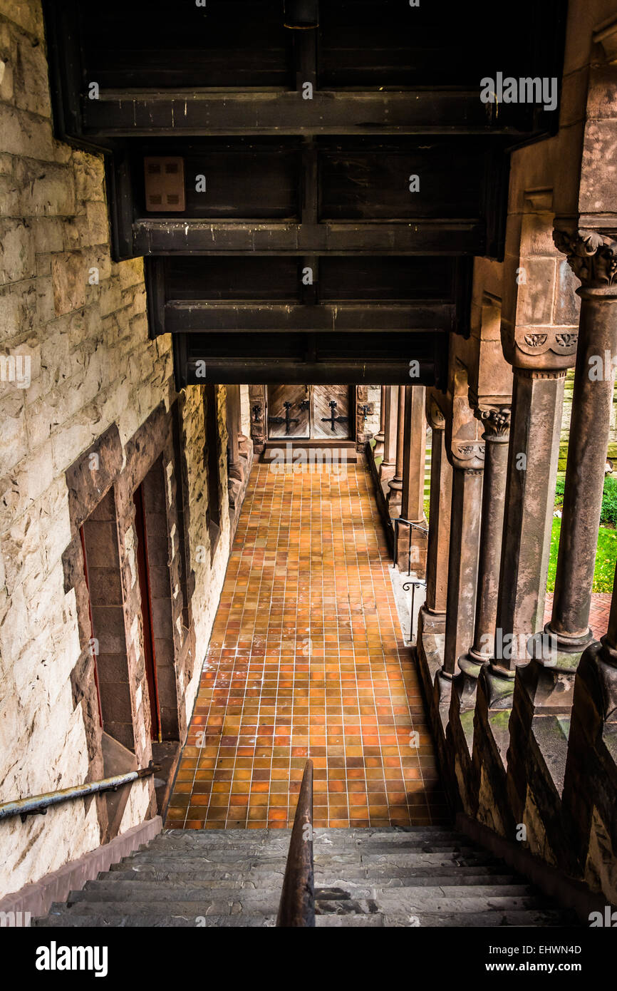 Exterior View Stairs Modern Architecture High Resolution Stock ...