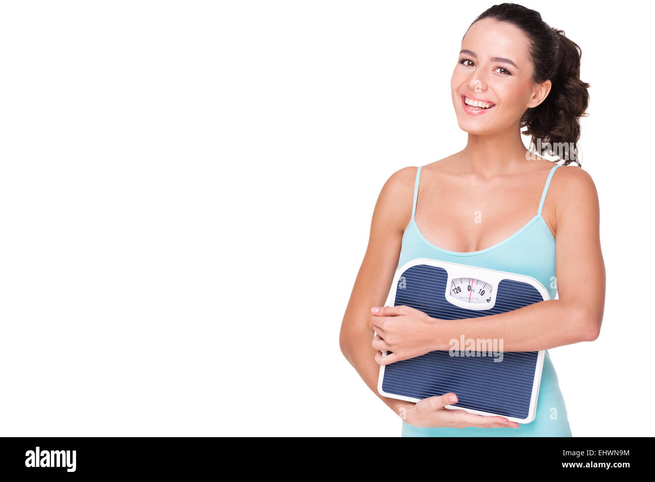 Female weighs hi-res stock photography and images - Alamy