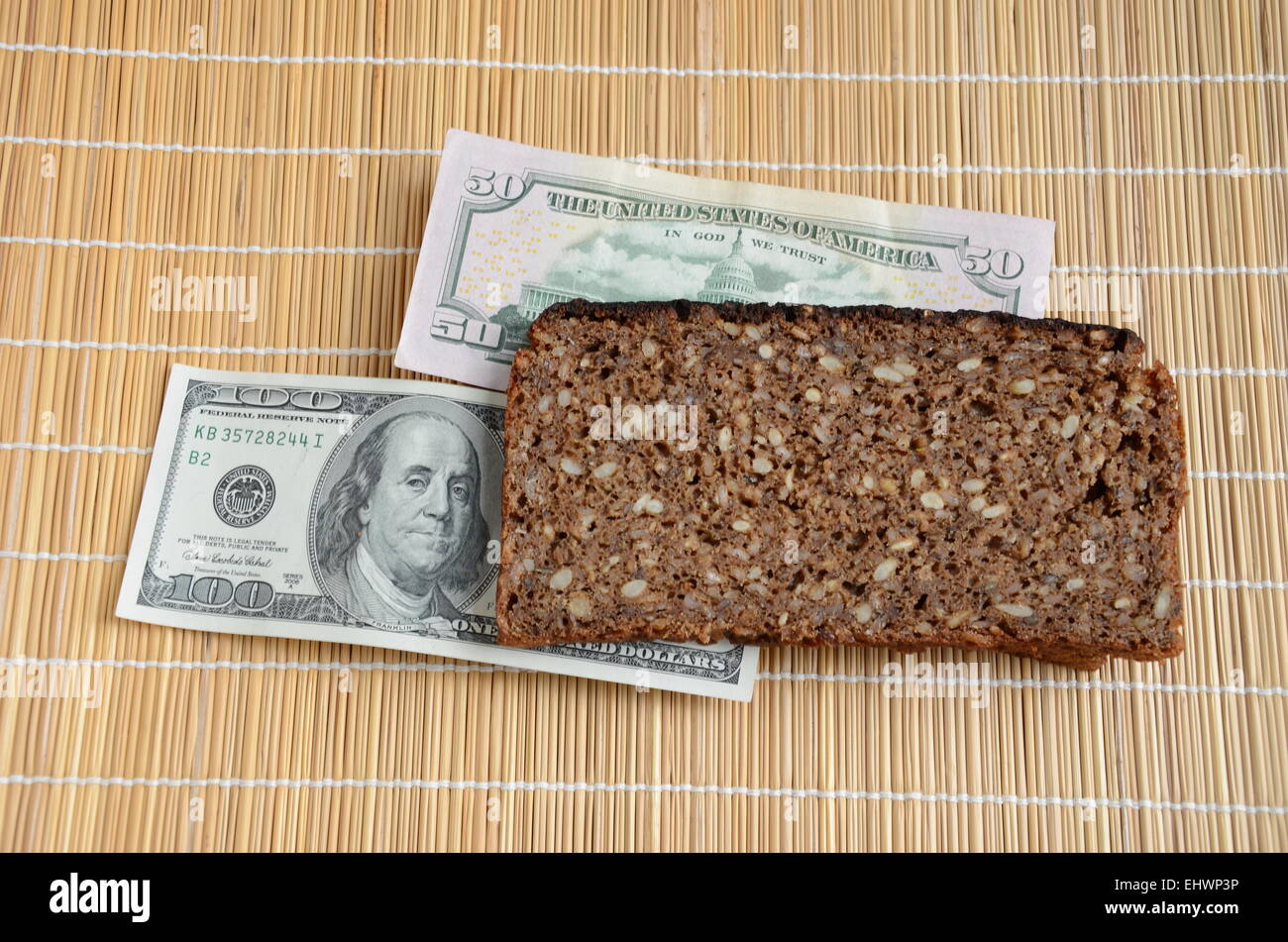 Money bread hi-res stock photography and images - Alamy