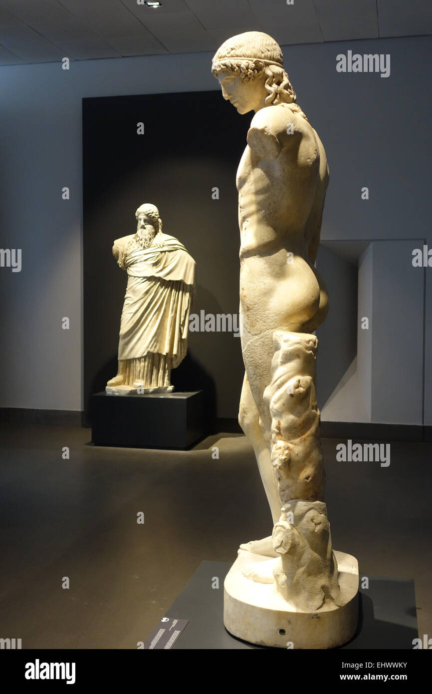 Tiber Apollo (foreground) and Dionysus Sardanapalus Museo Nazionale ...