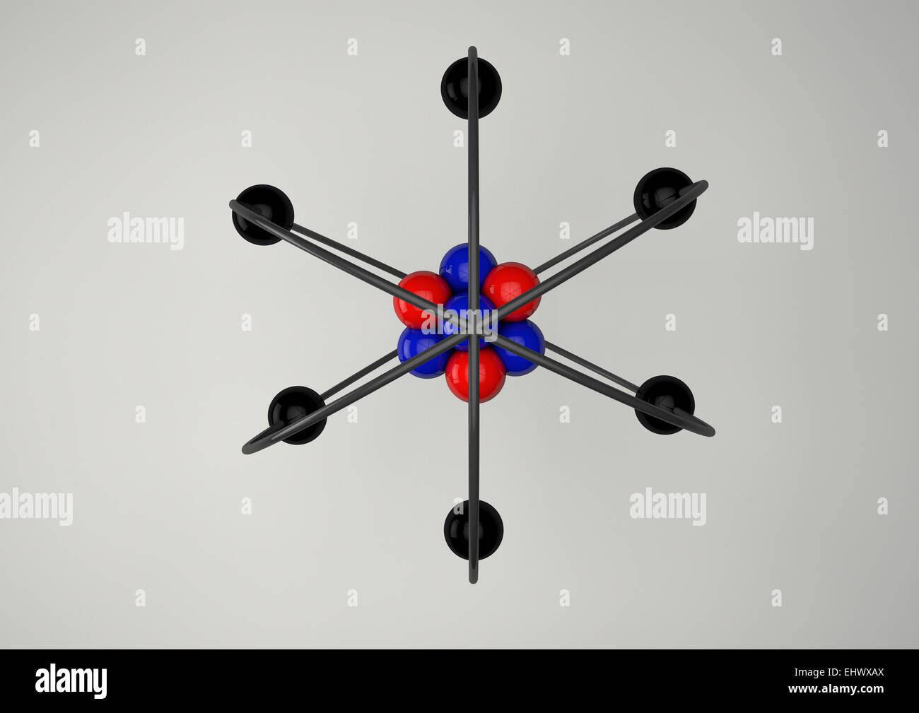 Atoms 3d hi-res stock photography and images - Alamy