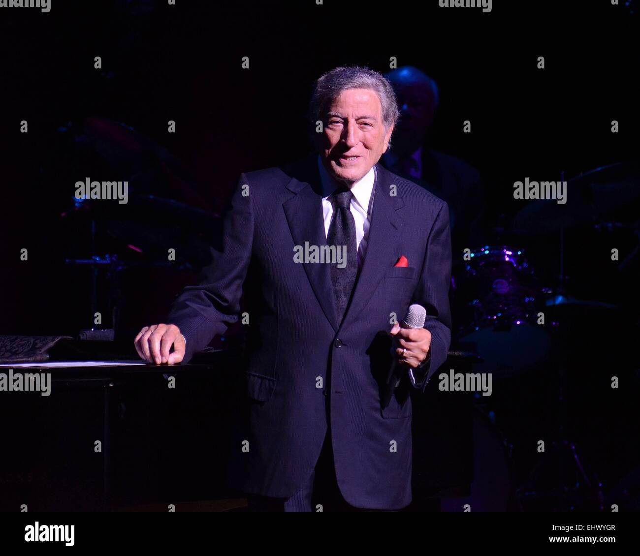 Tony Bennett in concert at Bord Gais Energy Theatre, Dublin, Ireland ...
