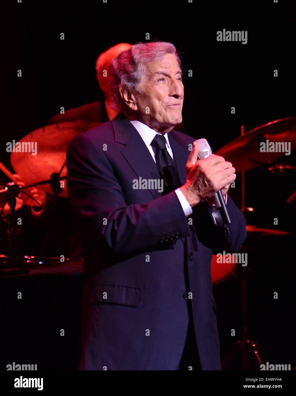 Tony Bennett in concert at Bord Gais Energy Theatre, Dublin, Ireland ...