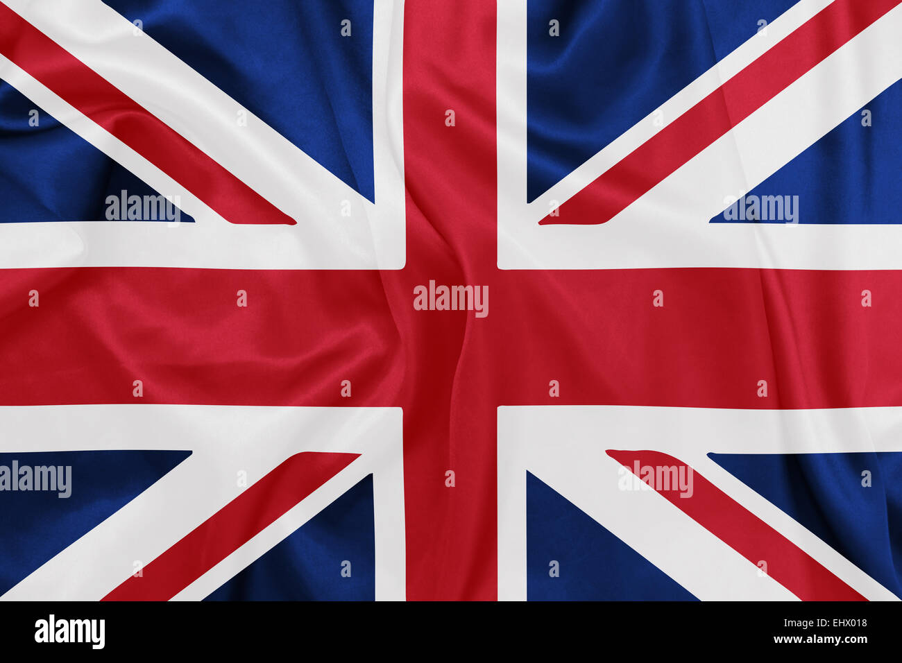 United kingdom flag waving hi-res stock photography and images - Alamy