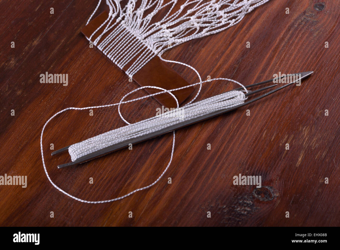 Making Fishing Net High Resolution Stock Photography and Images - Alamy