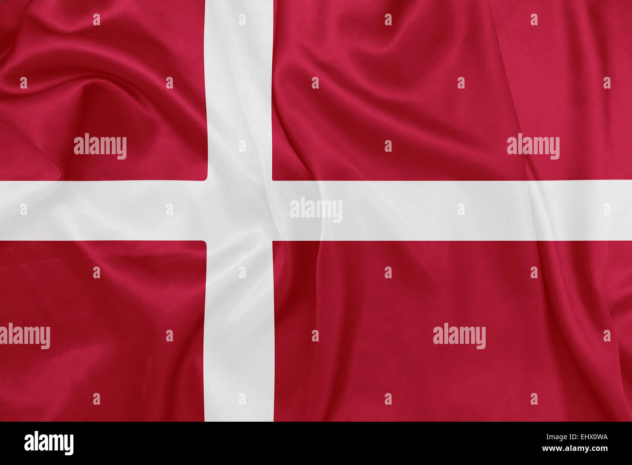 Denmark waving flag hi-res stock photography and images - Alamy