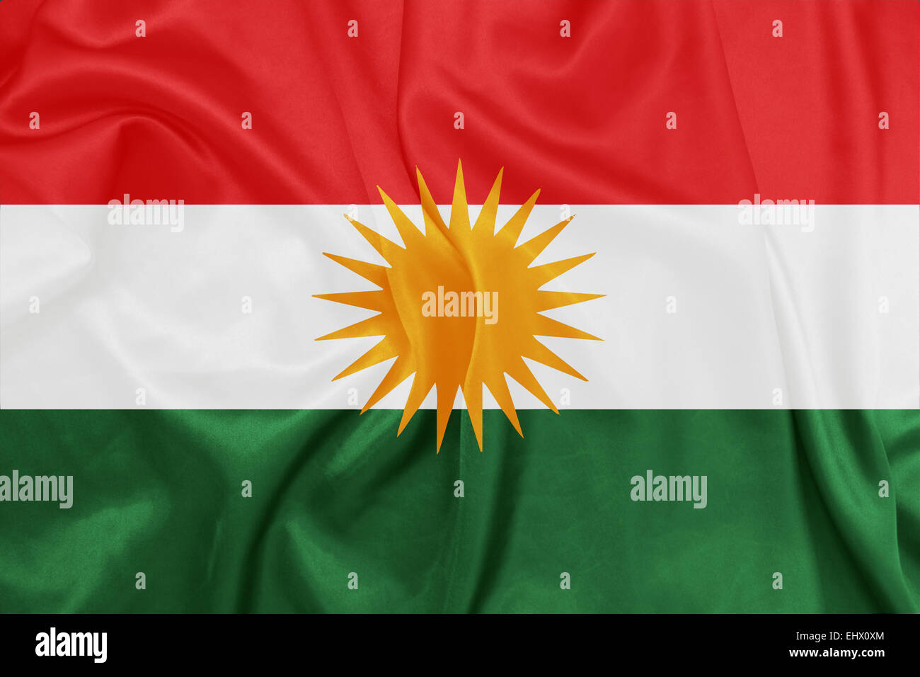 Kurdish flag hi-res stock photography and images - Alamy