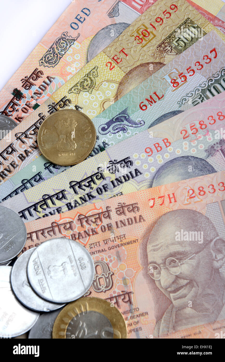 Old indian currency hi-res stock photography and images - Alamy