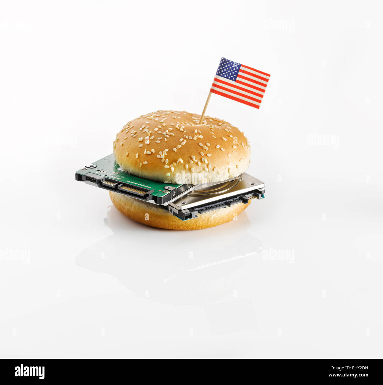 Plain burger bun hi-res stock photography and images - Alamy