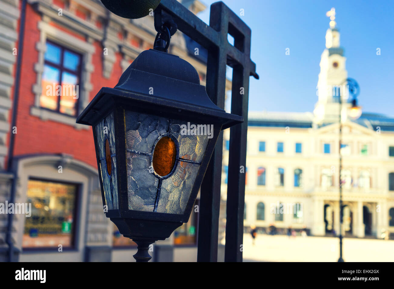Town Hall Square and street decorative lights at the House of ...