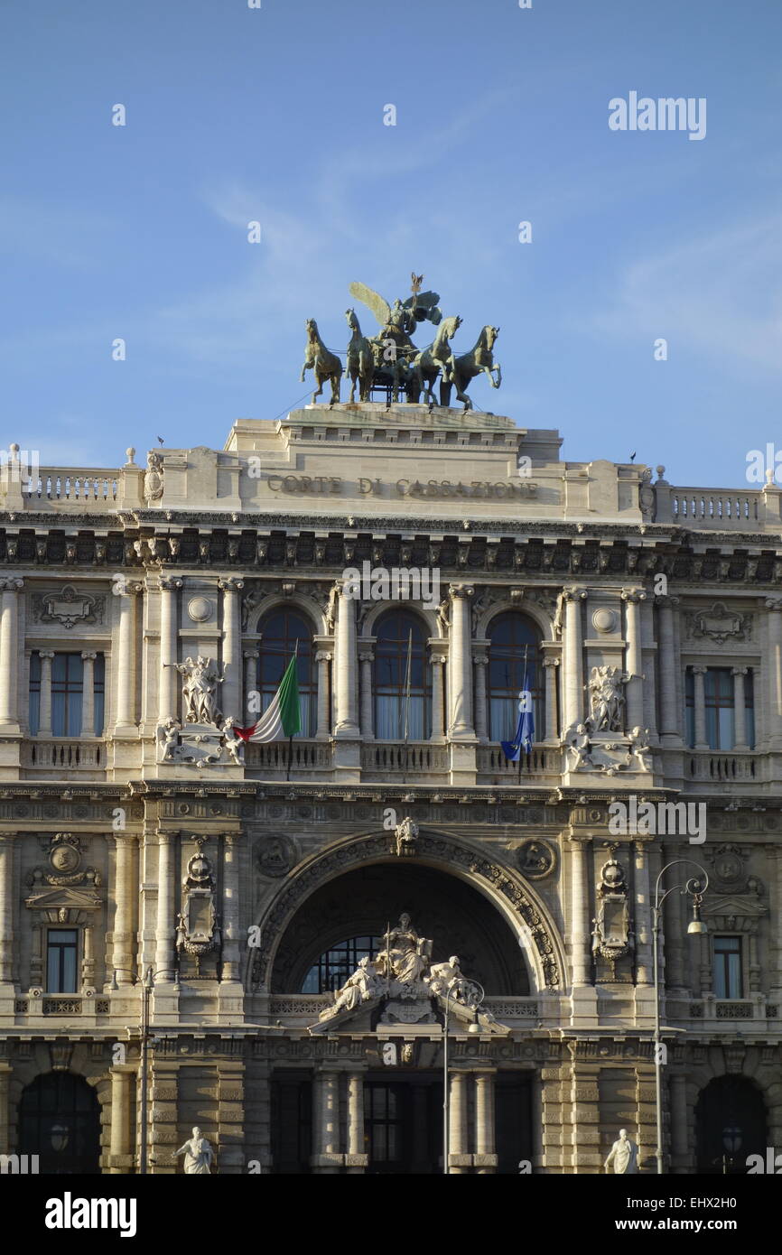 Palazzo di Giustizia (Law Courts) Rome Italy Stock Photo - Alamy