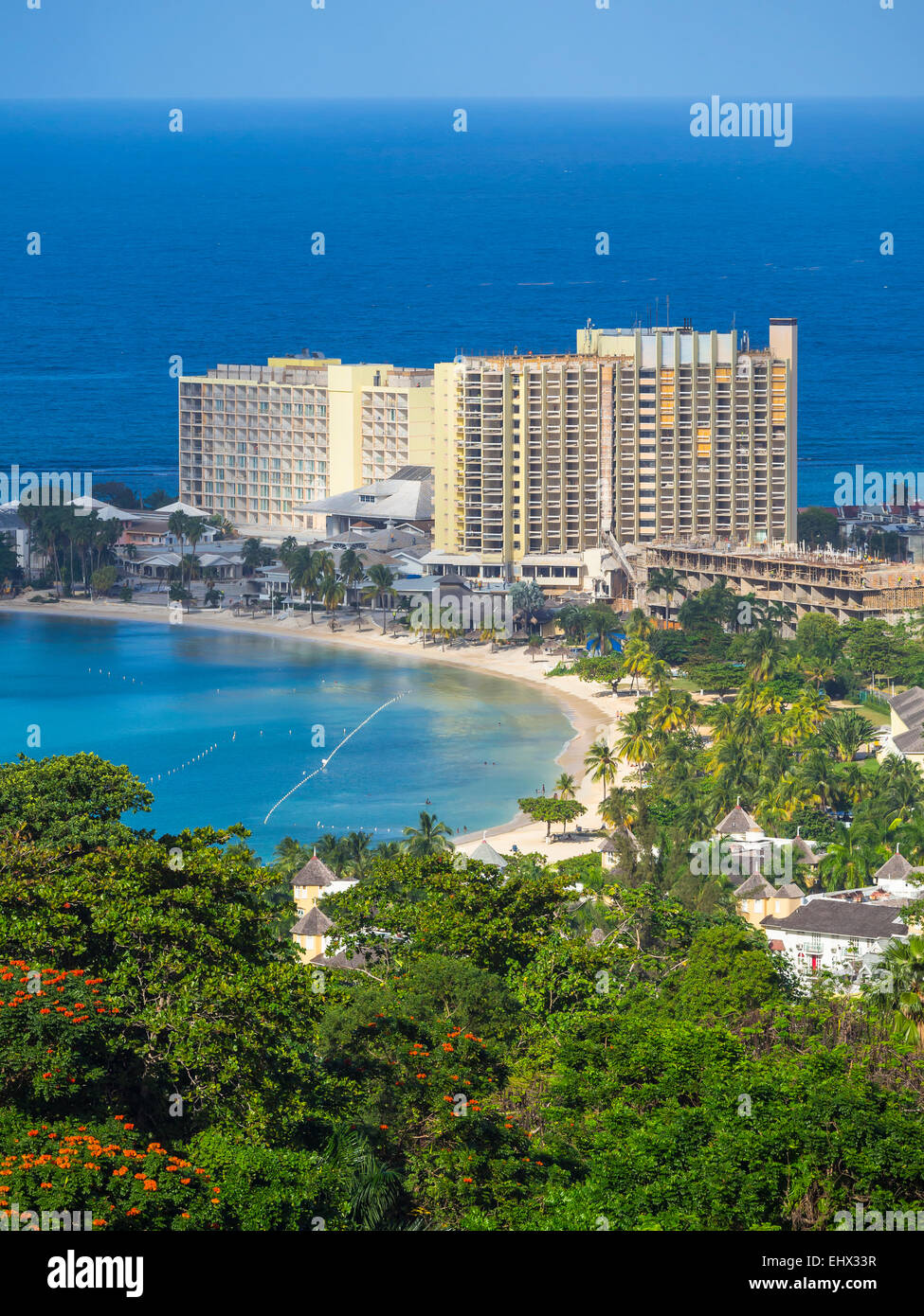 Caribbean, Jamaica, View of Ocho Rios Stock Photo - Alamy
