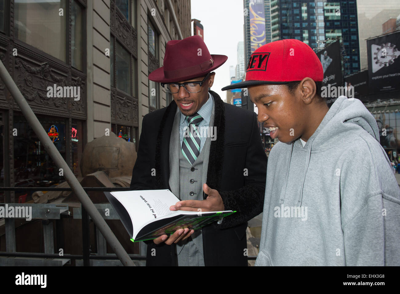 Manhattan, New York, USA. 17th Mar, 2015. Nick Cannon, actor, comedian ...
