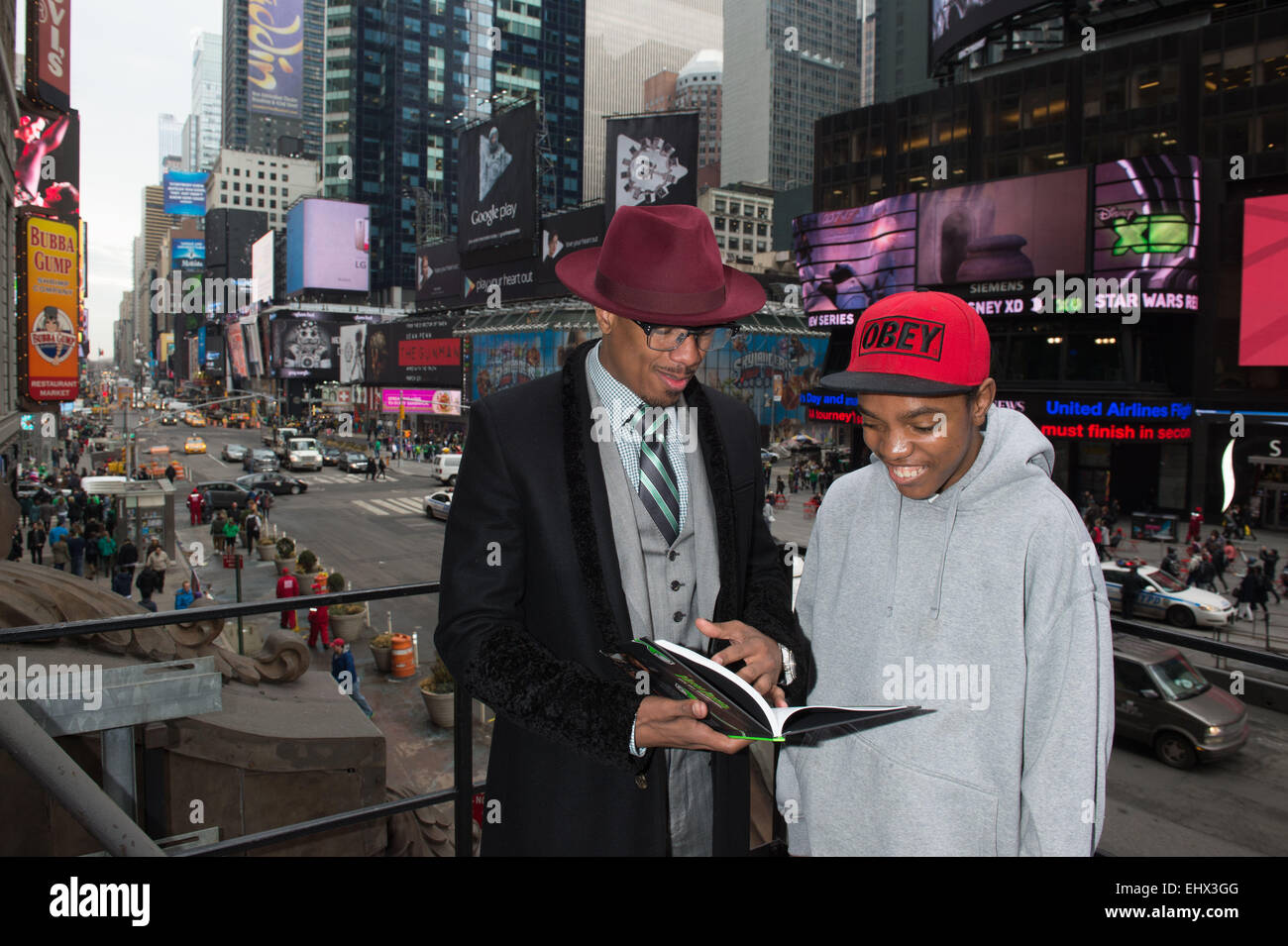 Manhattan, New York, USA. 17th Mar, 2015. Nick Cannon, actor, comedian ...