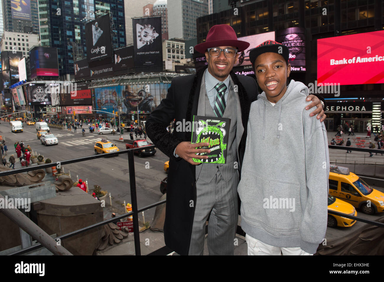 Manhattan, New York, USA. 17th Mar, 2015. Nick Cannon, actor, comedian ...
