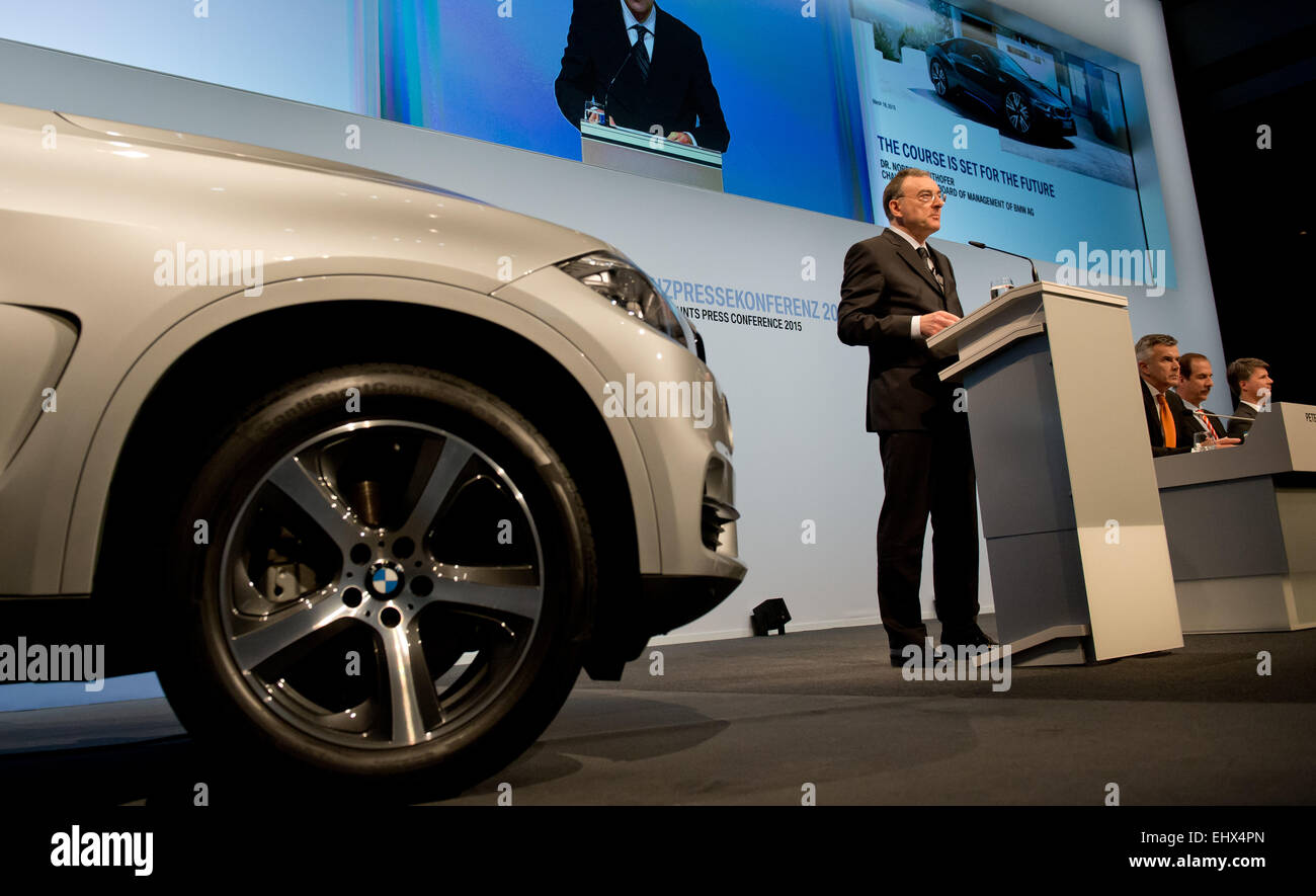Munich, Germany. 18th Mar, 2015. Chief Executive Officer of the ...