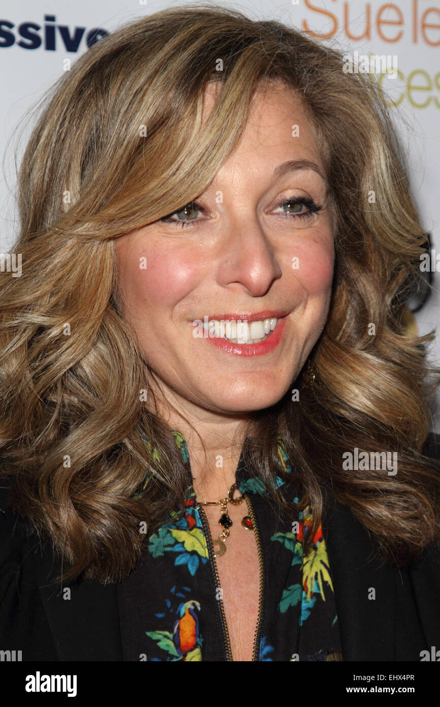 London, UK. 16th March, 2015. Tracy Ann Oberman at Chortle Comedy ...