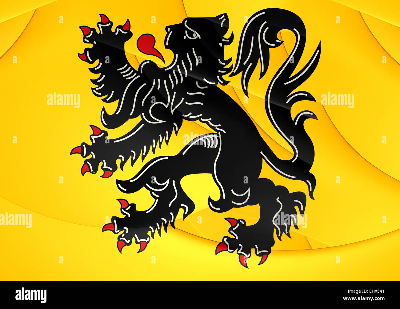 Flanders flag hi-res stock photography and images - Alamy
