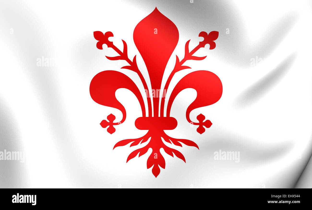 Flag of florence hi-res stock photography and images - Alamy