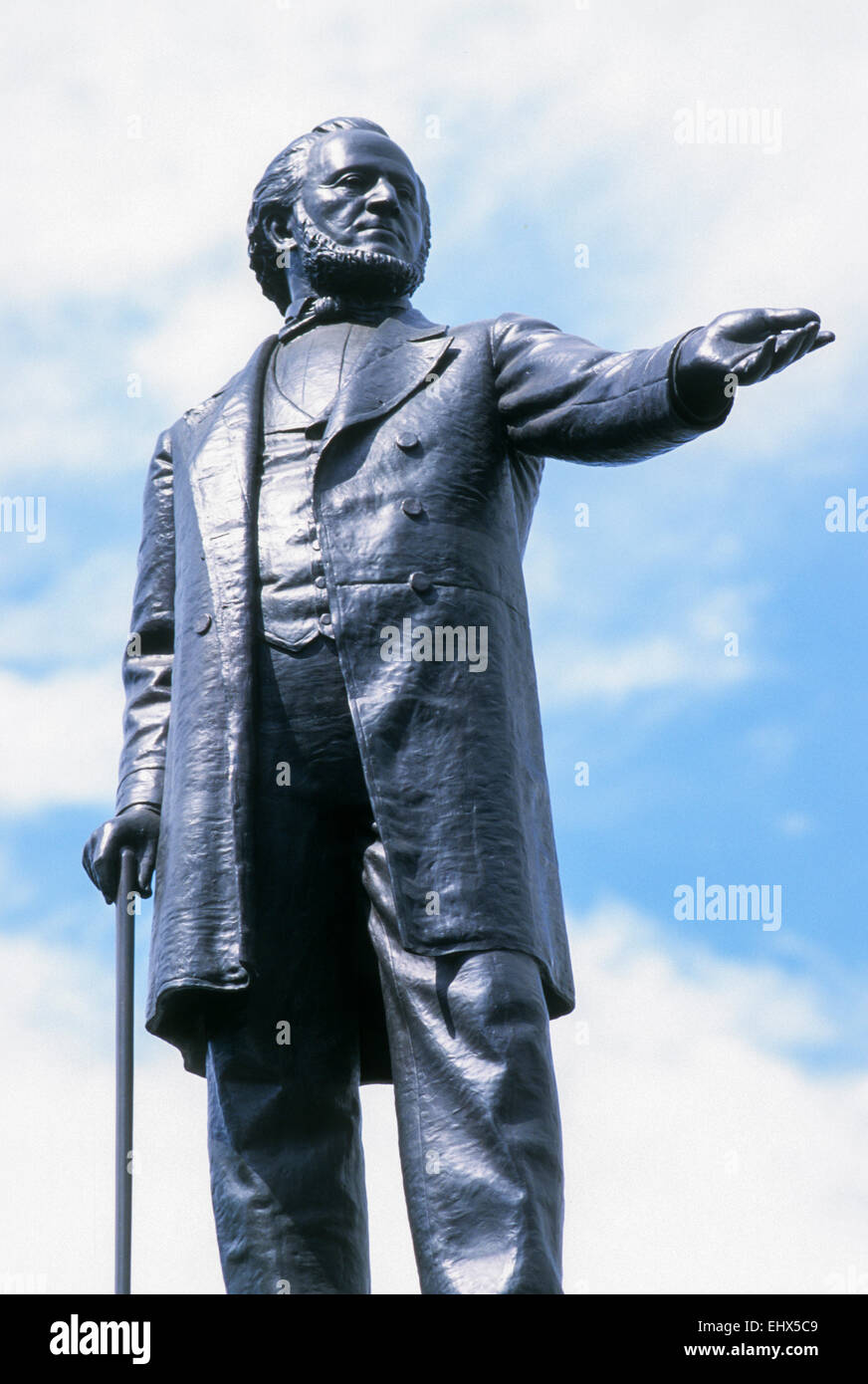 Brigham young statue hi-res stock photography and images - Alamy
